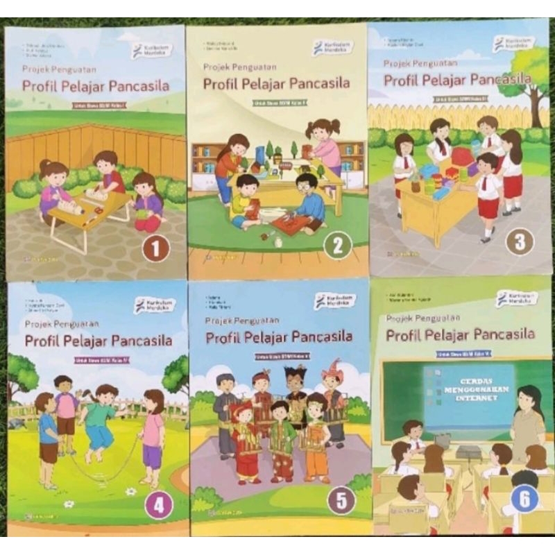 Jual BUKU P5. PROJEK PENGUATAN PROFIL PELAJAR PANCASILA KELAS 1.2.3.4.5.6. CV. ARYA DUTA ...