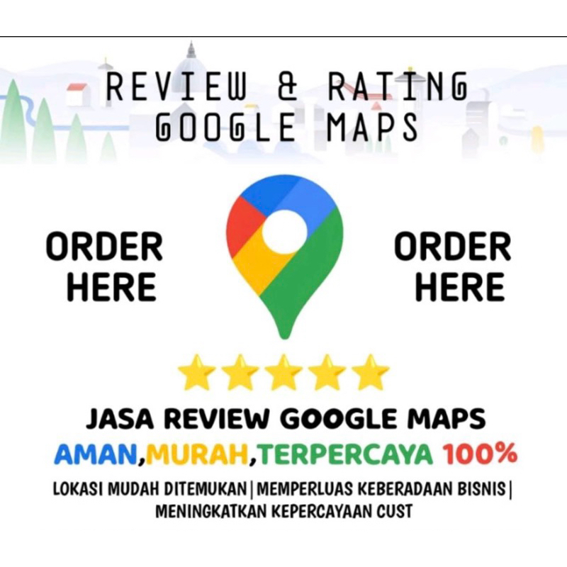 Jual Jasa Ulasan Google Maps Review Rating Bisnis anda di Gmaps Google ...