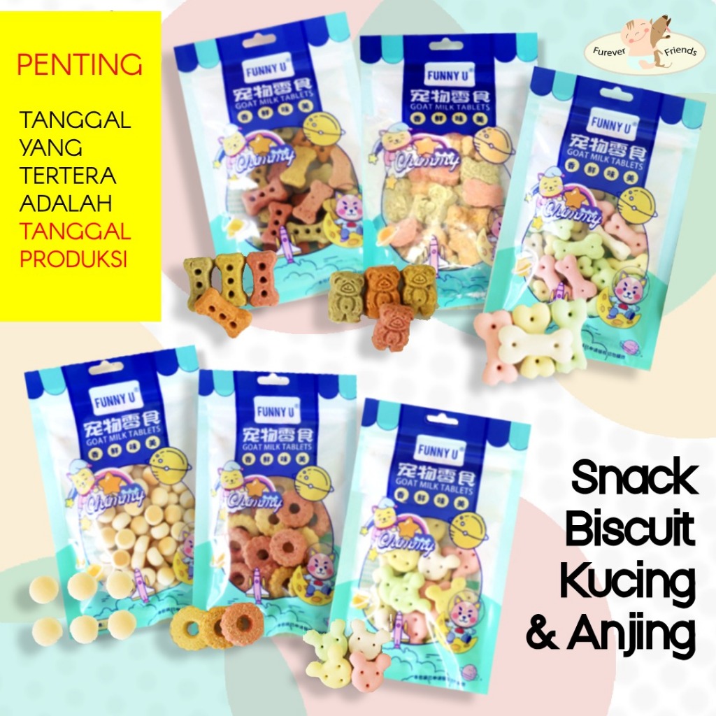 Jual Snack Kucing Snack Anjing Kucing biskuit Snack Hewan Peliharaan ...