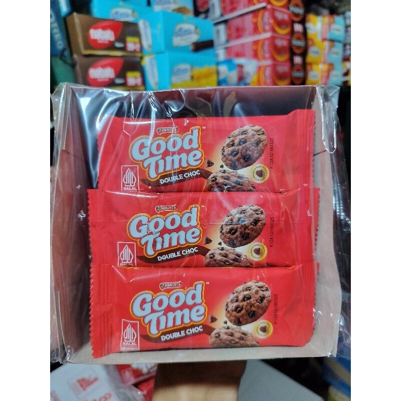 Jual Good Time Double Choc (1pack isi 12pcs) | Shopee Indonesia