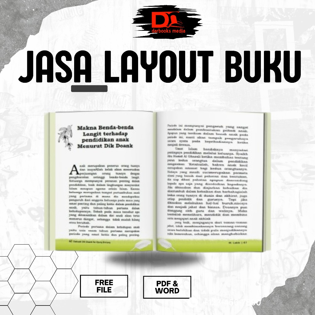 Jual Jasa Layout Buku Satuan | Shopee Indonesia