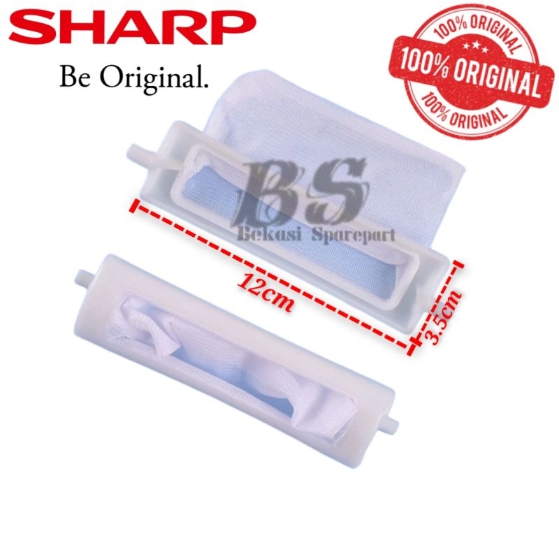 Jual SHARP ES-T85CL Lint Filter Saringan Kain Mesin Cuci Dua 2 Tabung Original Part | Shopee ...