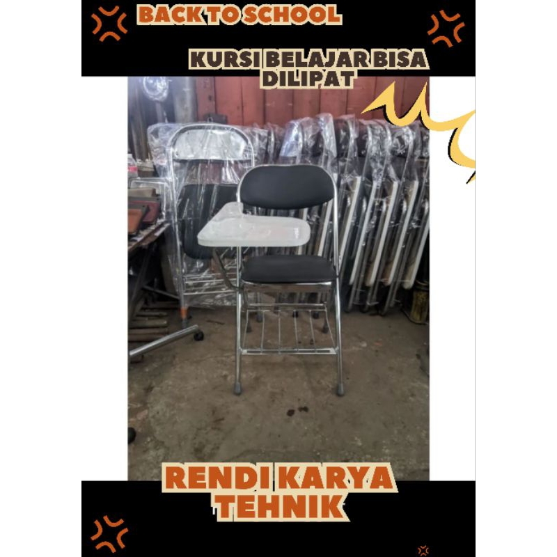 Jual kursi lipat belajar,kursi belajar kuliah/kampus, kursi belajar ...