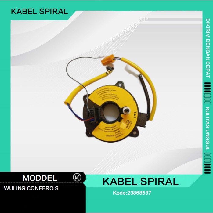 Jual KABEL SPIRAL KABEL KLAKSON CLOCK SPRING CABLE WULING CONFERO S ...