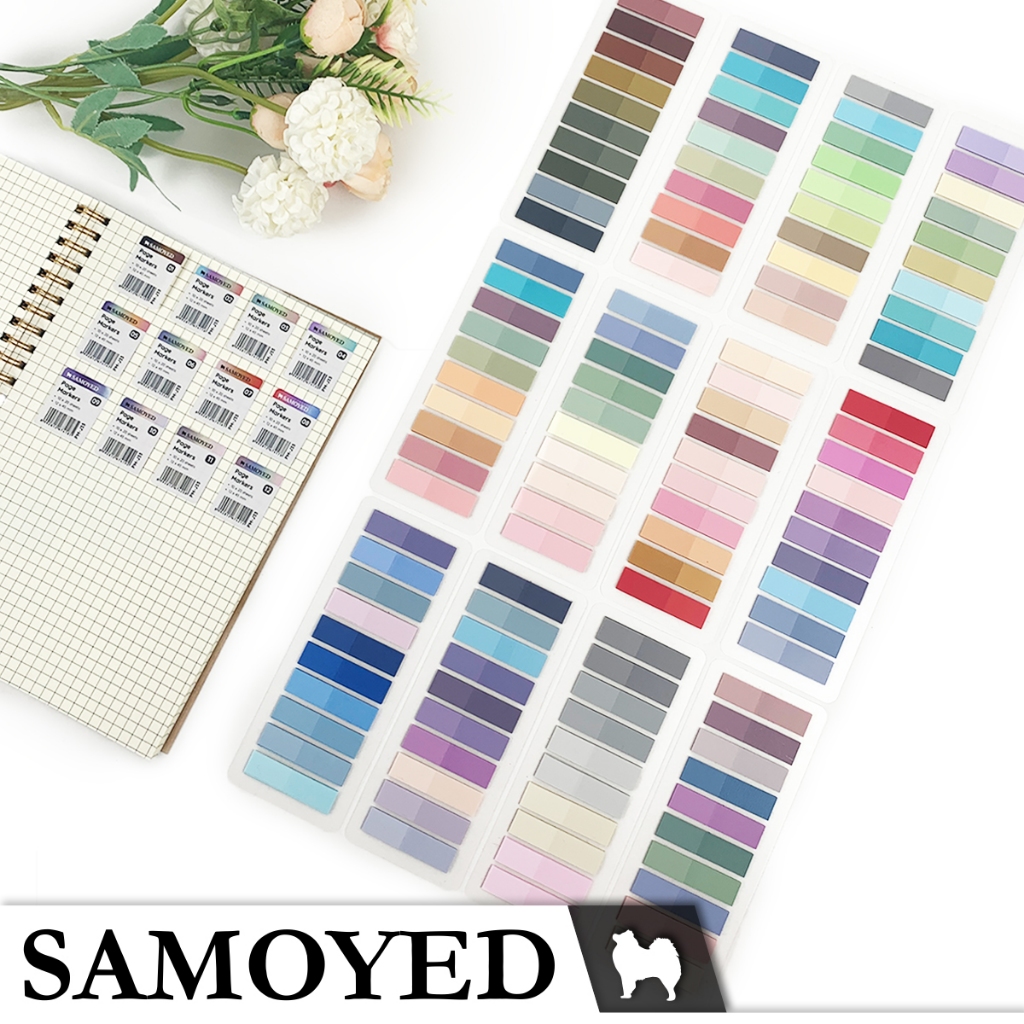 Jual SAMOYED PM-J33 Penanda / Pembatas Buku / Halaman Plastik / Plastic ...