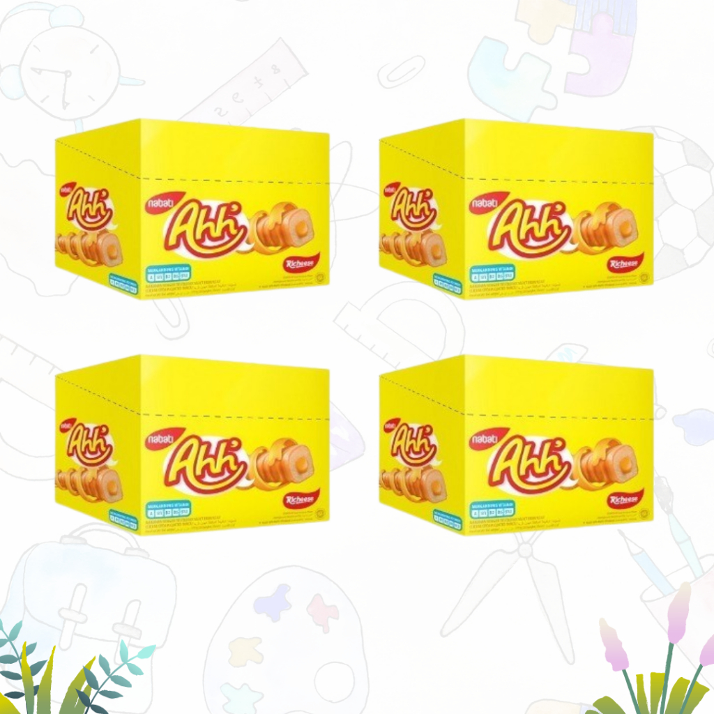Jual Nabati AHH Richeese Richoco 20x4gr (1Box) | Shopee Indonesia