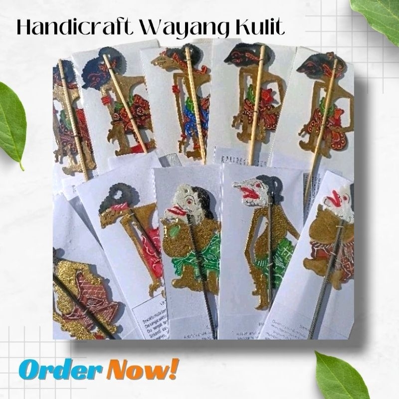 Jual Mainan Wayang/Wayang Kulit Mini/Miniatur Wayang Kulit Asli ...