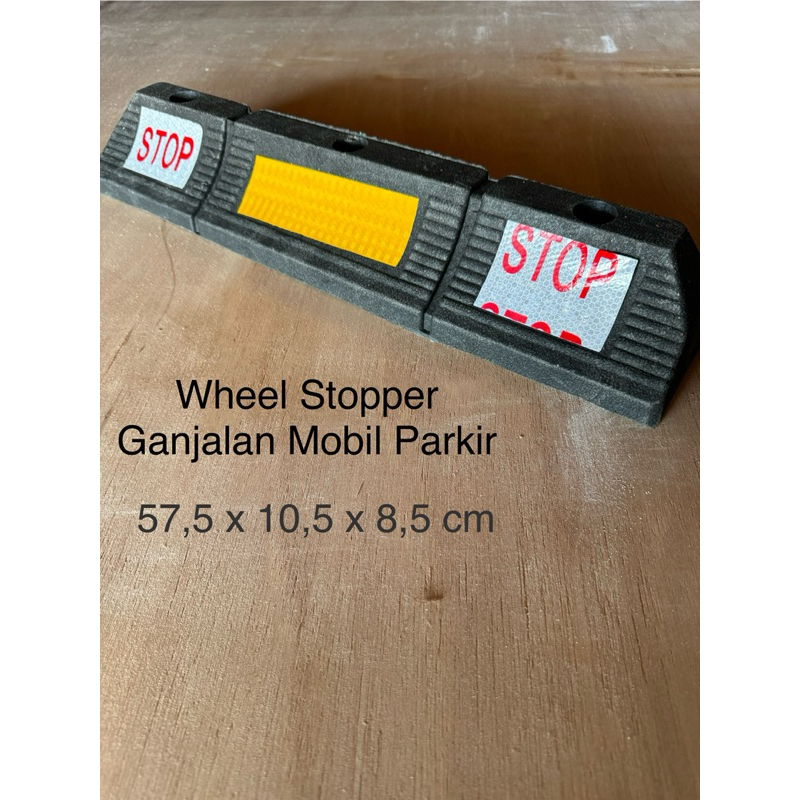 Jual Wheel Stop / Wheel Stopper Parkiran/ Ganjalan Mobil Parkir ...