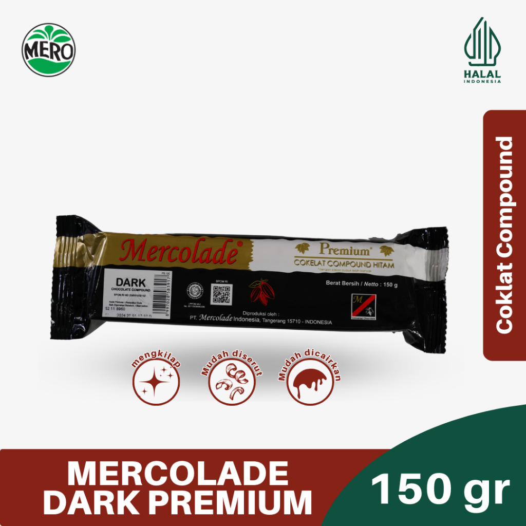 Jual Mercolade Premium Dark Compound 150 Gr | Shopee Indonesia