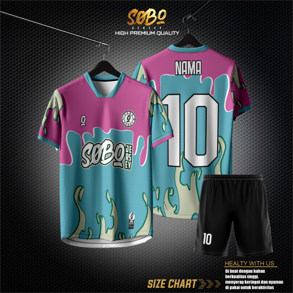 Jual Jersey Sepak Bola | Jersey Futsal | Jersey Voli Custom Free Name ...