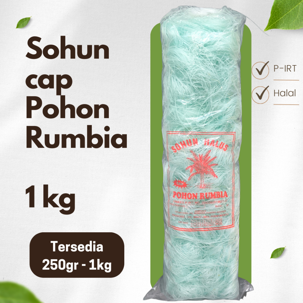 Jual Sohun / soun Cap Pohon Rumbia khas Purwokerto 1 kg | Shopee Indonesia