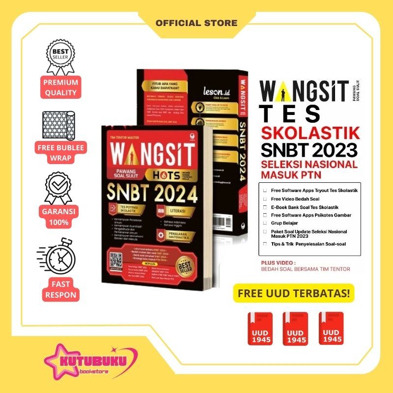 Jual Buku Wangsit SNBT 2024 + Bonus / Wangsit Pawang Soal Sulit SNBT ...