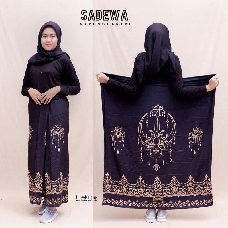 Jual SARUNG SANTRIWATI MOTIF BATIK TERBARU MERK SADEWA TERLARIS 2024 ...