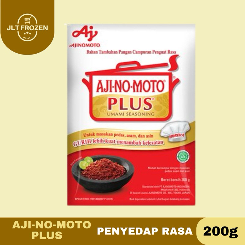 Jual Ajinomoto Plus / Penguat Rasa Umami Seasoning / Penyedap Rasa Gurih Umami Plus - 200g ...