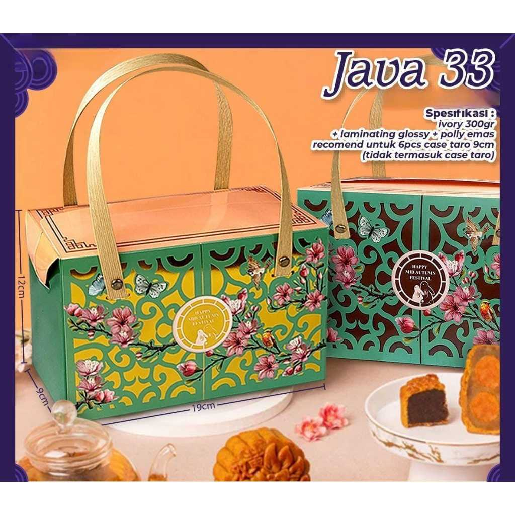 Jual Box Java 33| Box Mooncake| Kotak Kue Bulan ( 1 Bal 24 Pcs ...