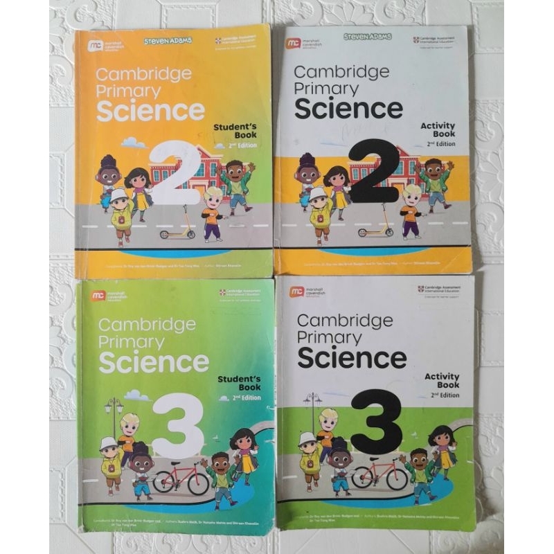 Jual Cambridge Primary Science 2 3 Activity Book Students Book Marshall Cavendish Second Edition ...
