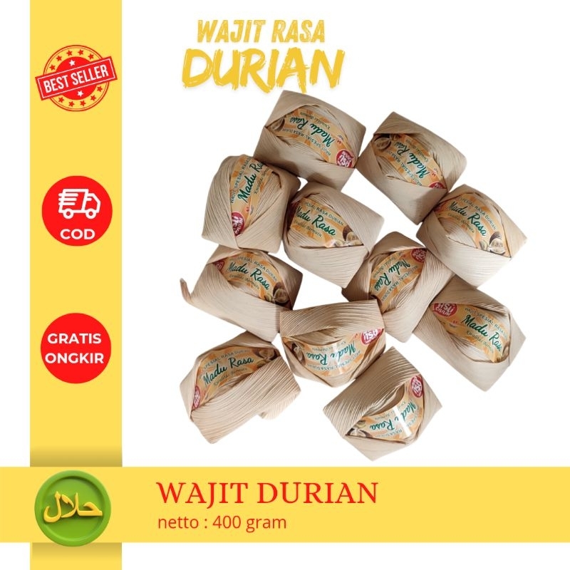 Jual WAJIK WAJIT MADU RASA DURIAN OLEH OLEH KHAS CILILIN BANDUNG BARAT ...