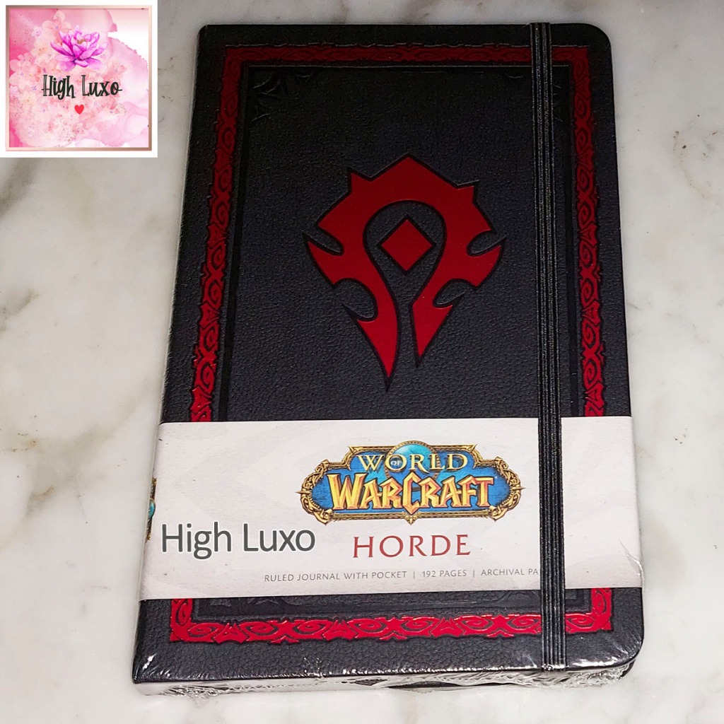 Jual Buku Jurnal World Of Warcraft Horde Ruled Journal With Pocket 192 ...