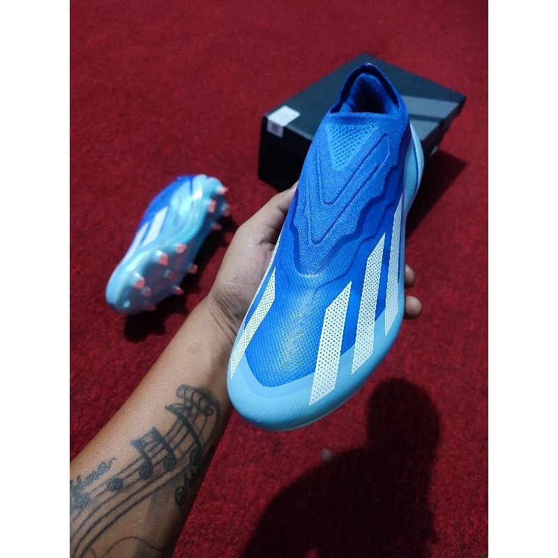 Jual Sepatu bola Adidas X Crazyfast.1 LL FG FZ6563 | Shopee Indonesia