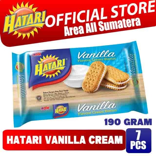 Jual Hatari Vanilla Cream 190 gram ( 7 Pcs ) | Shopee Indonesia