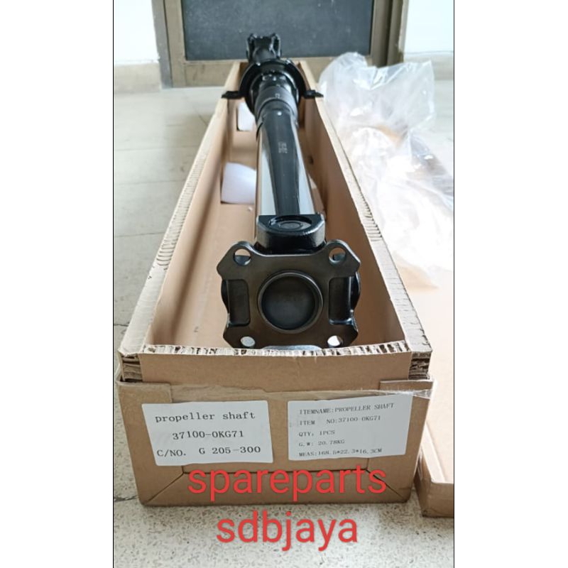 Jual propeller Shaft kopel gardan belakang Hilux Revo 2015 2016 2017 ...