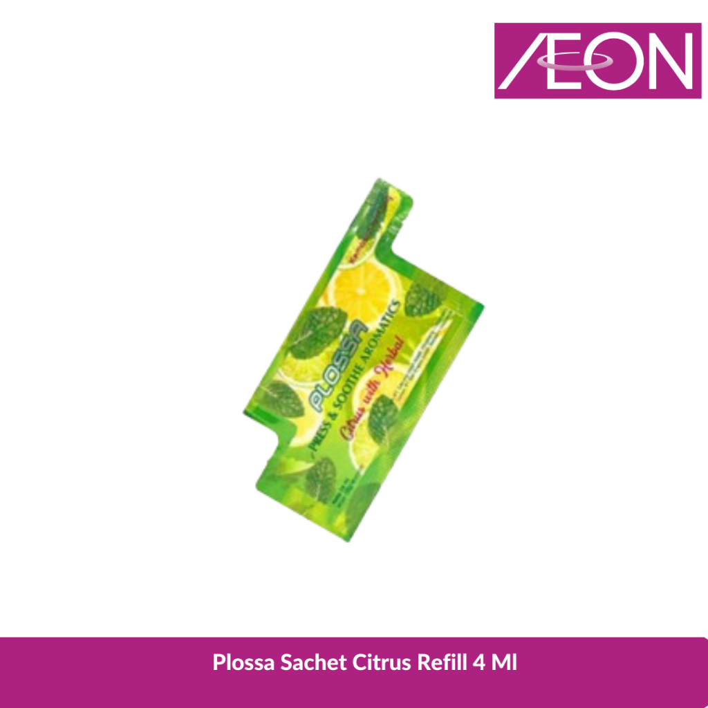 Jual Plossa Sachet Citrus Refill 4 Ml | Shopee Indonesia