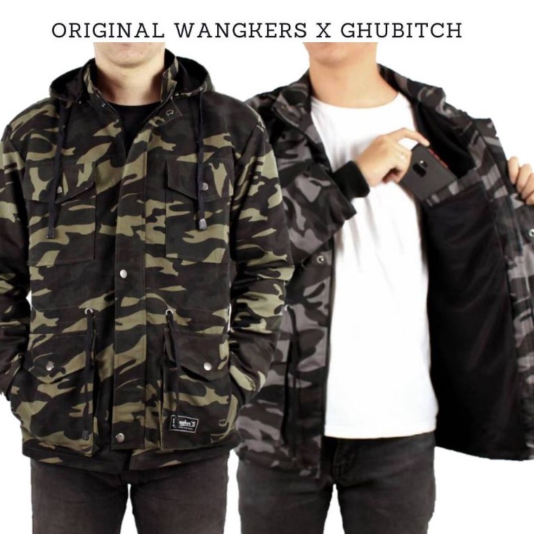Jual KODE A26K Jaket Pria Parka Army Jaket Loreng Jaket Militer Jaket ...