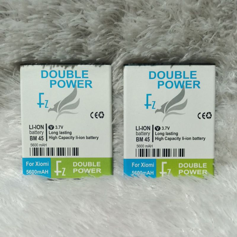 Jual Baterai REDMI NOTE 2 Xioami BM 45 Batrrey Dobel power Fz Kapasitas ...