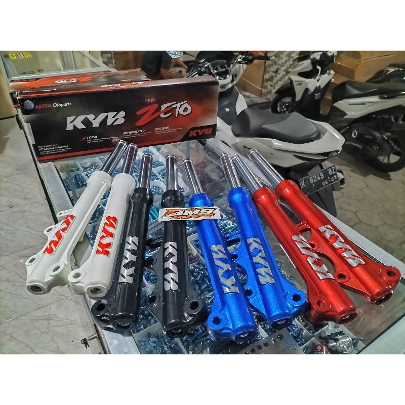 Jual SHOK.SOK,SHOK BREAKER DEPAN SETT KYB ZETO ORIGINAL,BEAT,VARIO 125/150,SCOPY, JUPITER,FIZ R ...