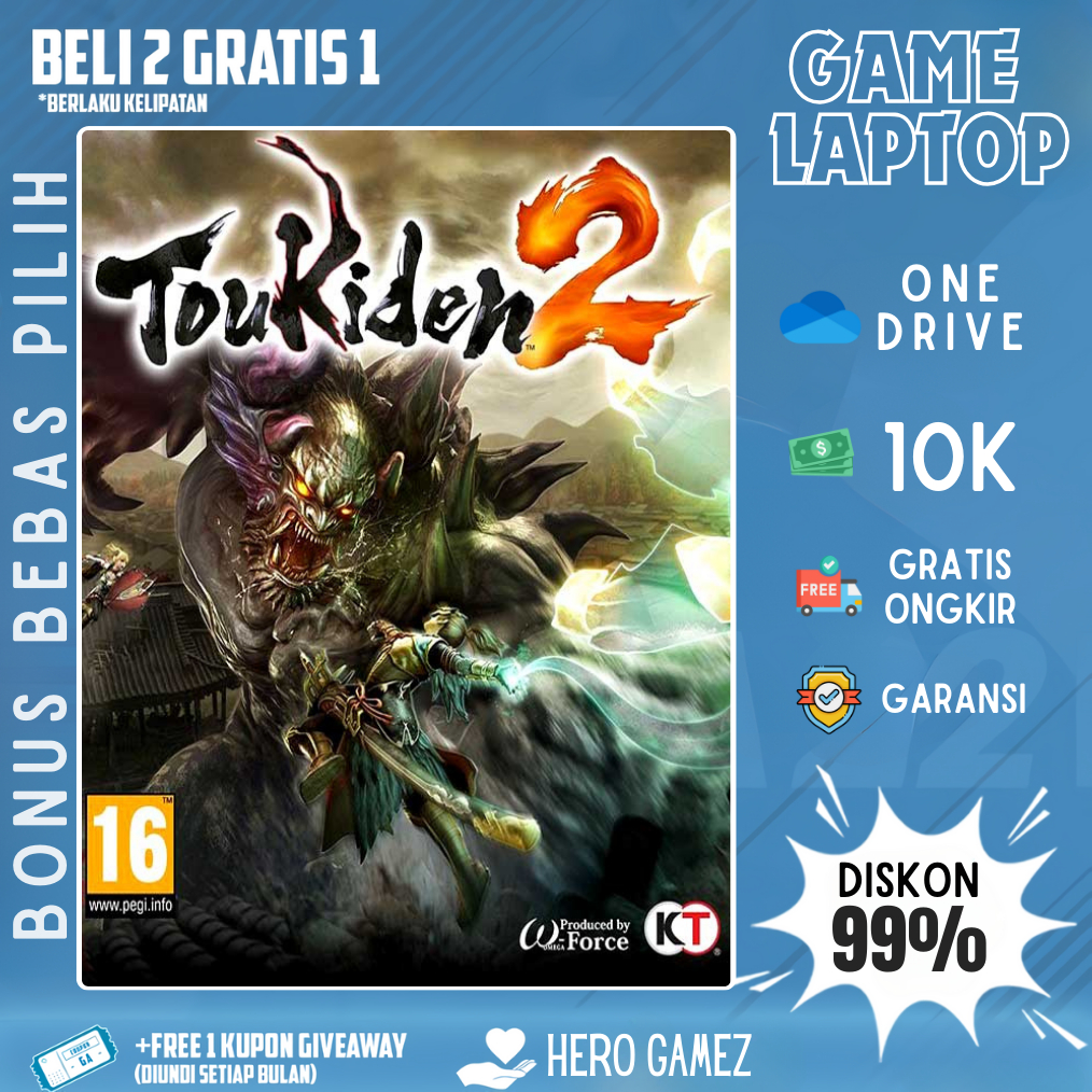 Jual TOUKIDEN 2 - LINK DOWNLOAD - GAME PC - GAME LAPTOP - GAME OFFLINE | Shopee Indonesia