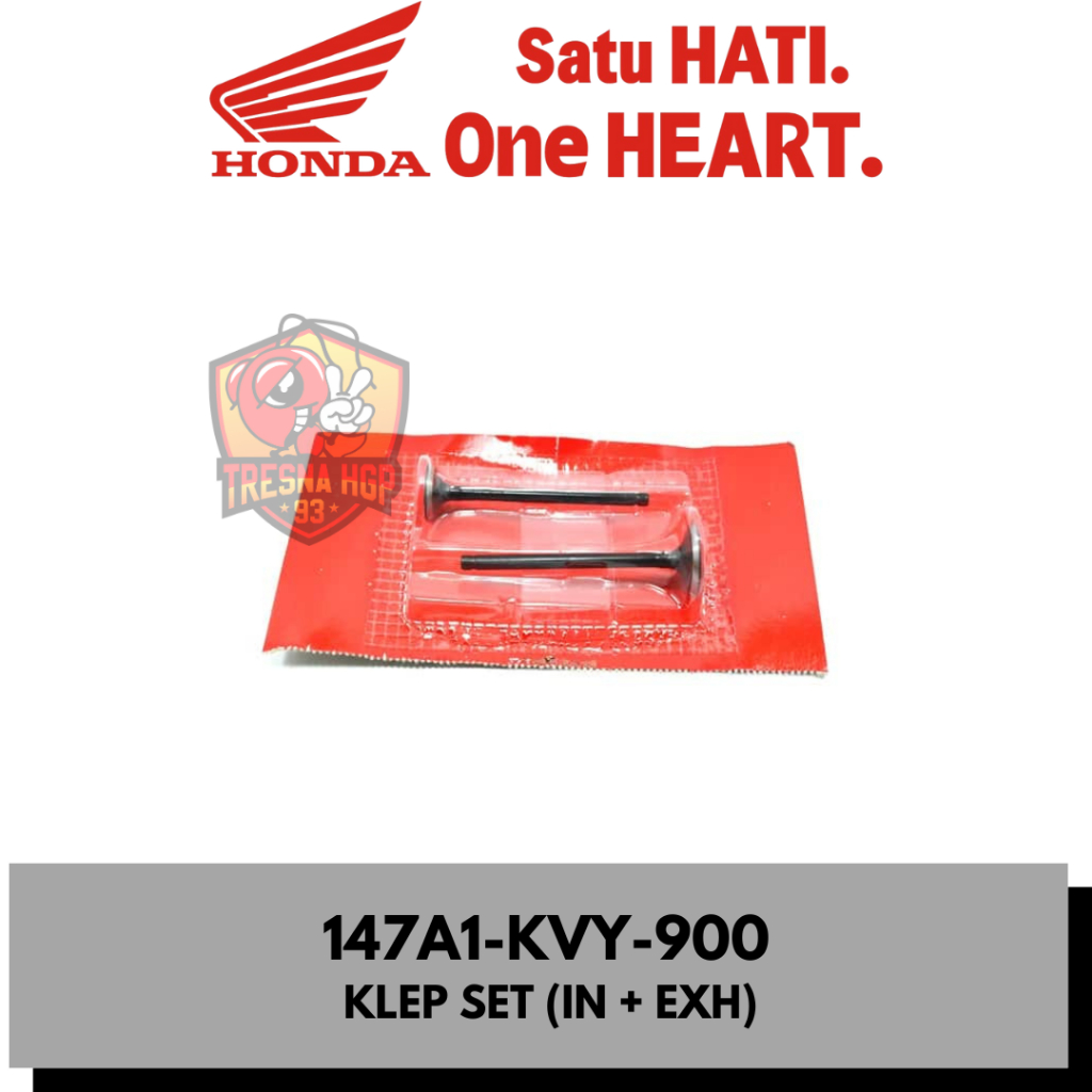 Jual 147A1-KVY-900 KLEP SET ORIGINAL BEAT KARBU | Shopee Indonesia