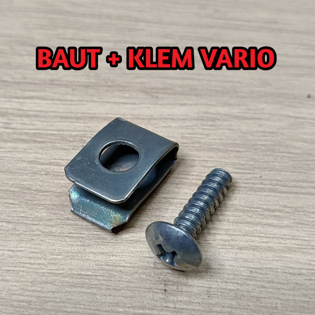 Jual BAUT + KLEM BAUT KLIP VARIO BAUT DEK VARIO | Shopee Indonesia