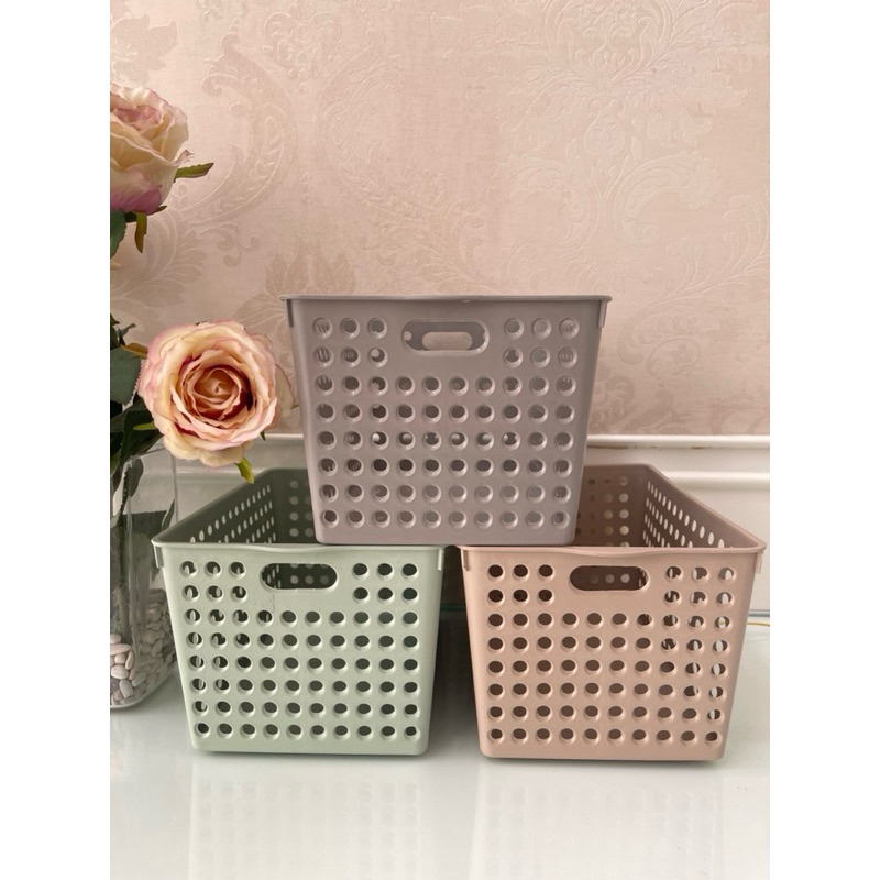 Jual 262 Keranjang Serbaguna Basket Aesthetic korea kekinian/ Basket ...