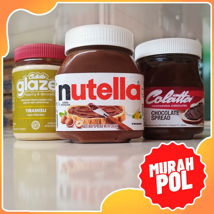 Jual Selai Nutella Chocolate Hazelnut Spread 350gr | Shopee Indonesia