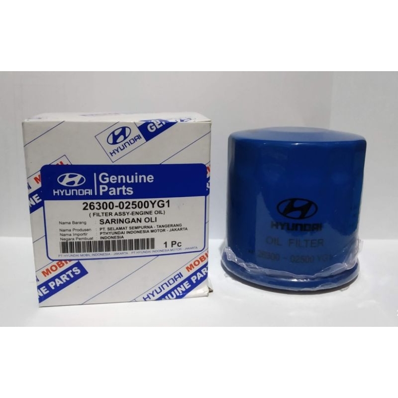Jual Filter Oli Hyundai Atoz/Picanto/Visto 26300-02500YG1 | Shopee ...