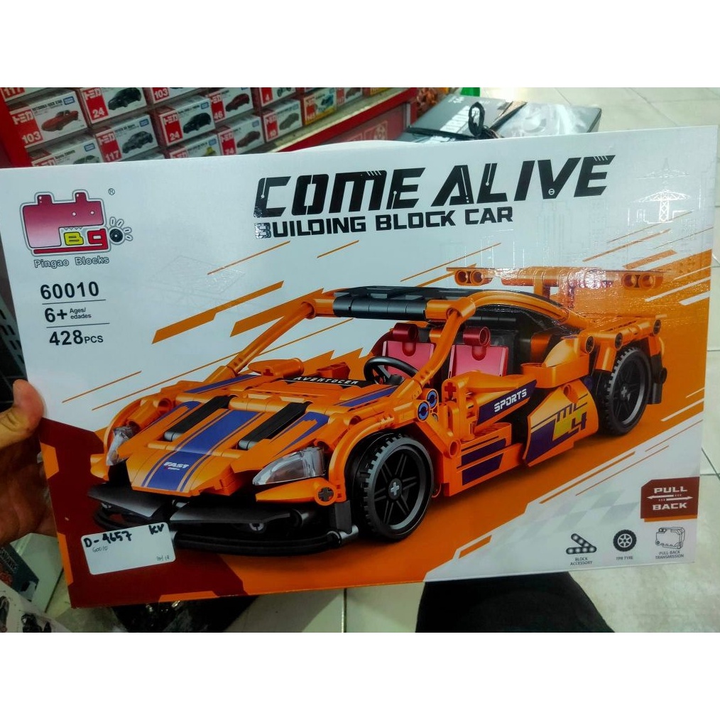 Jual SPESIAL DISKON Mainan balok Mobil Bricks Building Block Come Alive ...