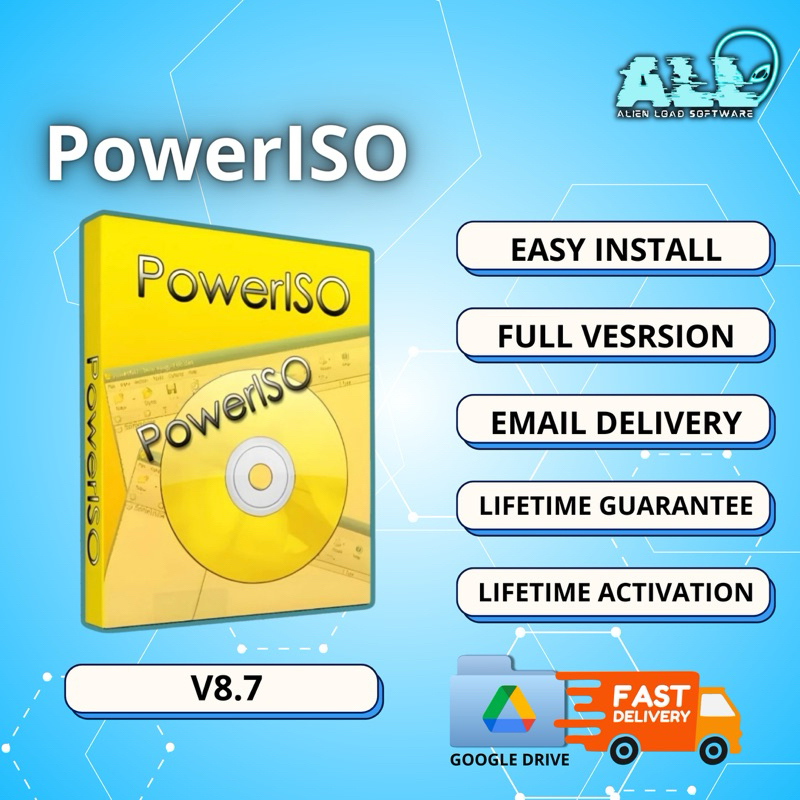 Jual PowerISO Premium v8.7 Full Version (Terbaru) | Shopee Indonesia