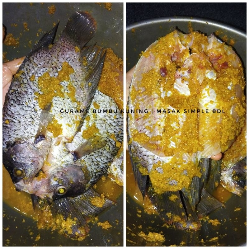 Jual IKAN GURAME UNGKEP GURAME BELAH PUNGGUNG 350GR | Shopee Indonesia