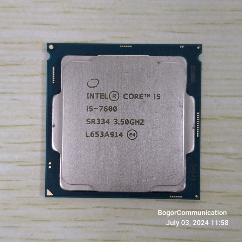 Jual Processor Intel Kabylake i5 7600 Socket 1151 | Shopee Indonesia