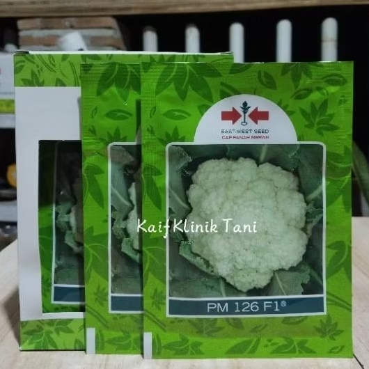 Jual Biji Benih Bunga Kol / Kembang Kol PM 126 F1 10 Gram - Cap Panah ...