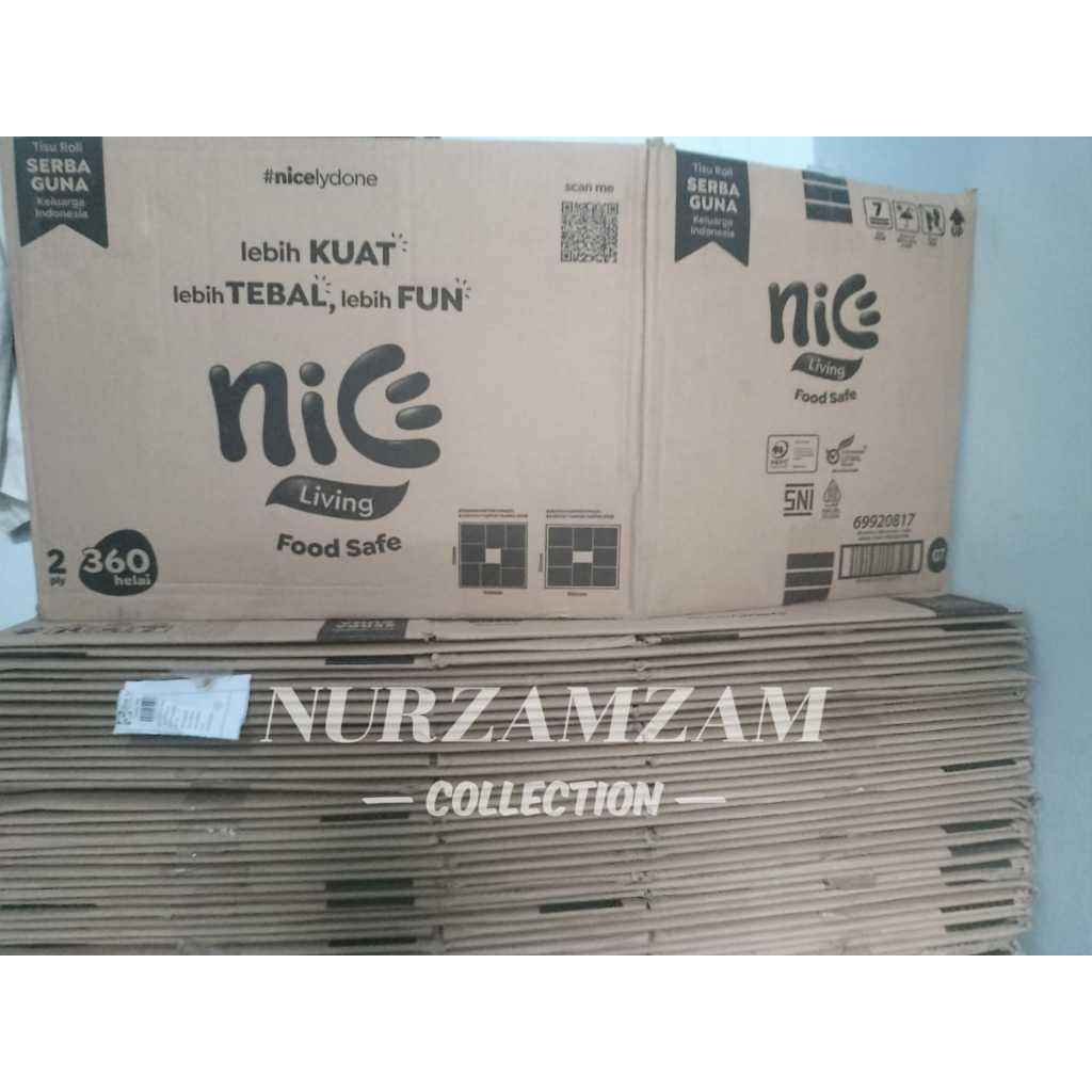 Jual Kardus Besar Bekas Nice Tissue Untuk Packing Pindahan (53x36x40 ...