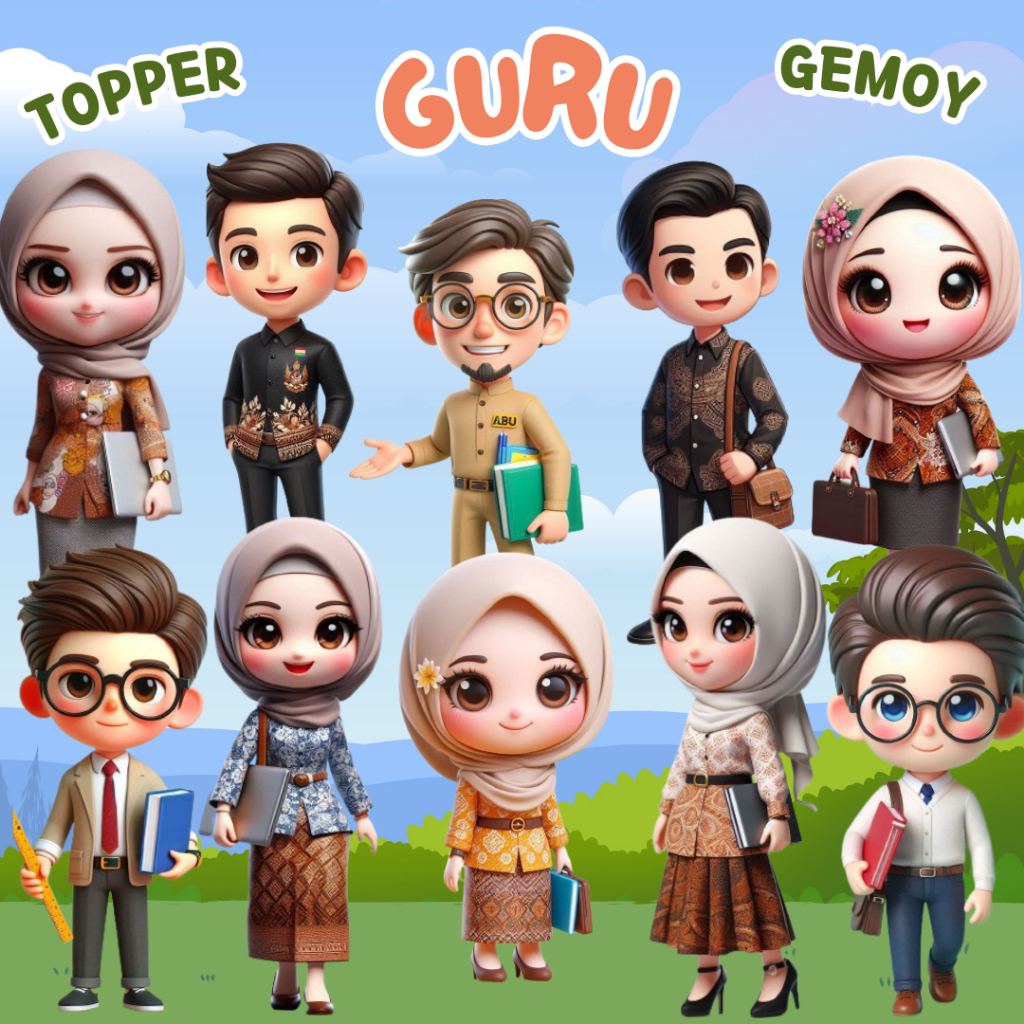 Jual TOPPER GURU BUKET GEMOY TERBARU MURAH | Shopee Indonesia