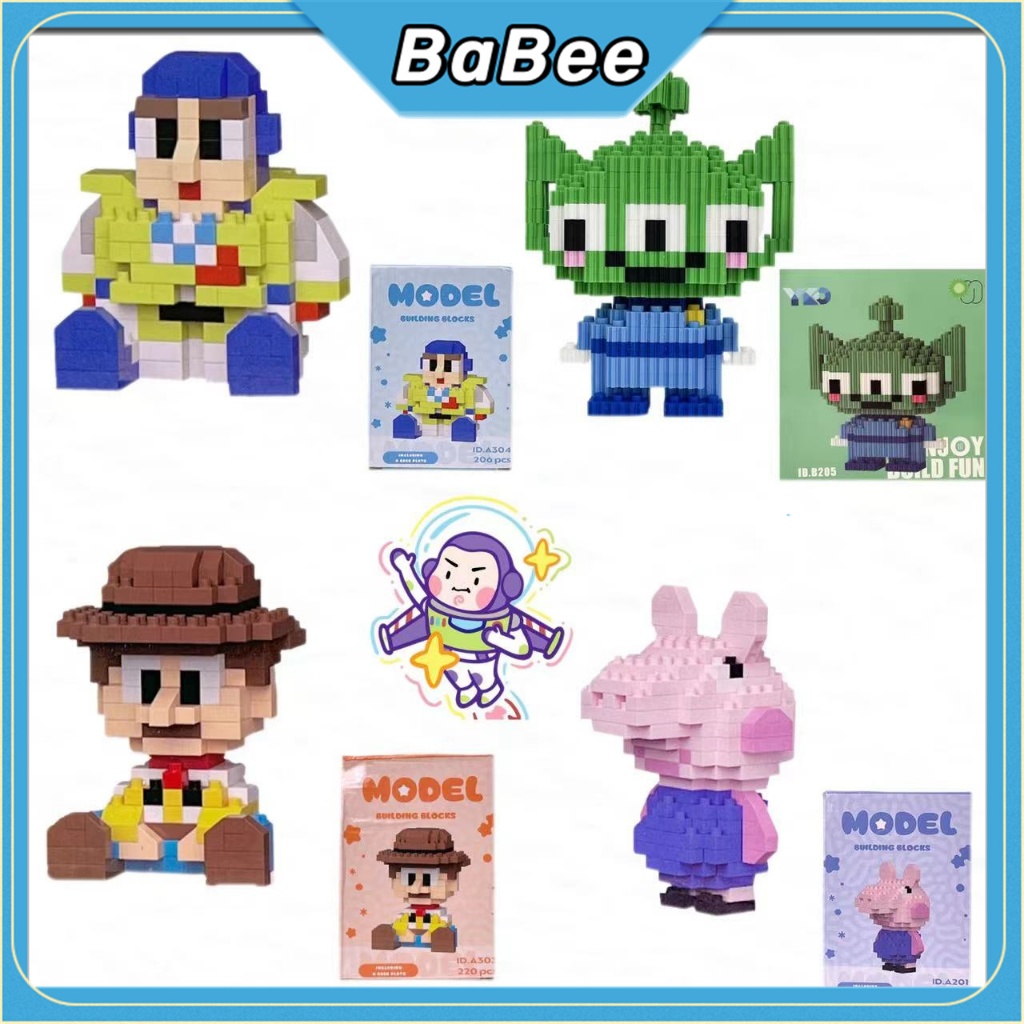 Jual Toy Story Bricks Nano Mini Blocks Buzz Blok Lightyear DIY Blocks ...