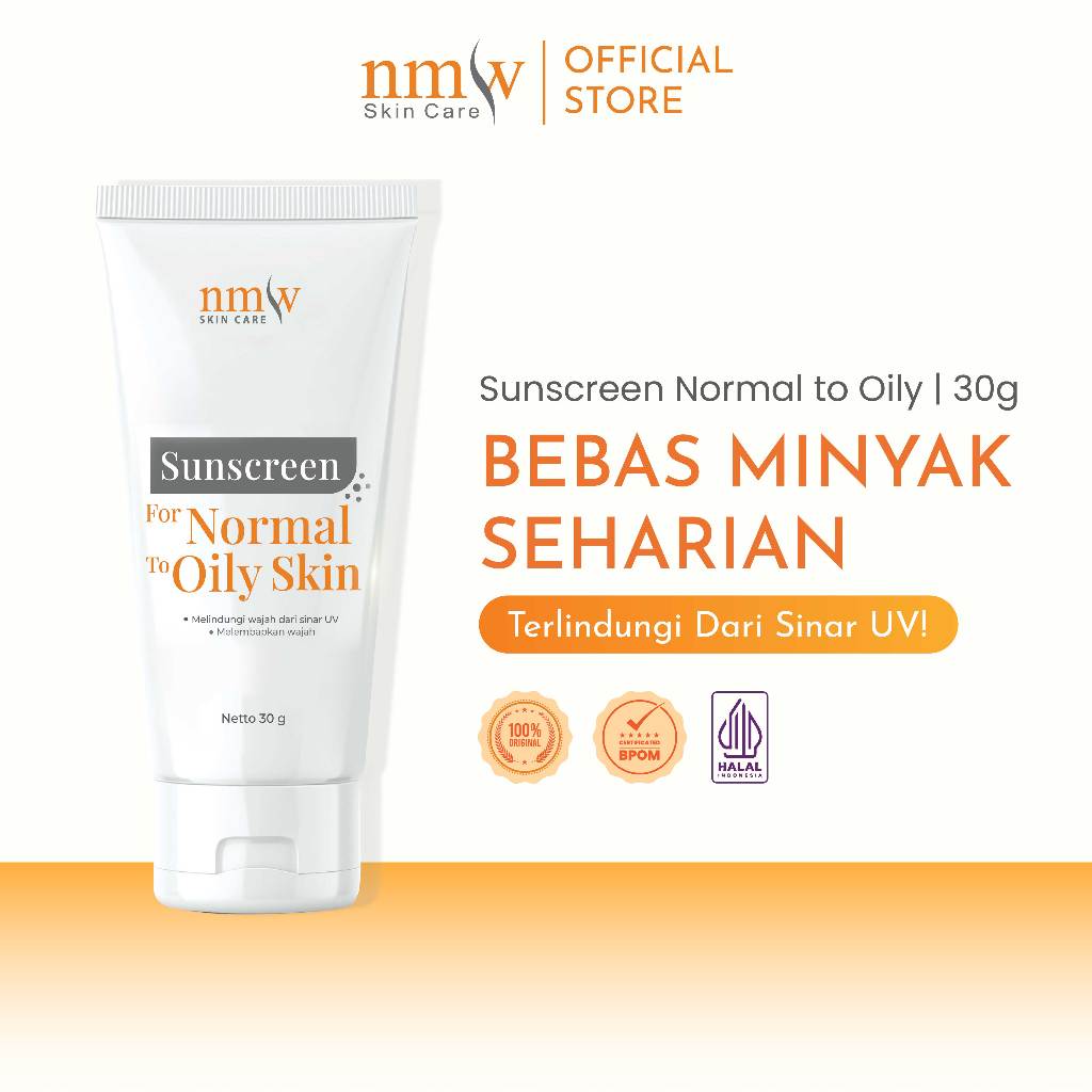 Jual NMW Sunscreen For Normal To Oily Skin / Pac - 30Gr | Shopee Indonesia