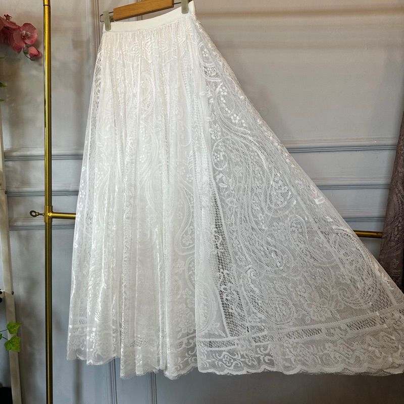 Jual Youngmoodis rok brokat import vintage skirt brocade | Shopee Indonesia