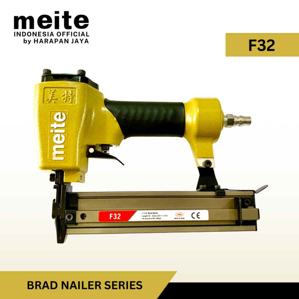 Jual Meite F32 Air Nailer Gun F30 Alat Paku Tembak Lurus Angin Pneumatic Nail 3cm | Shopee Indonesia