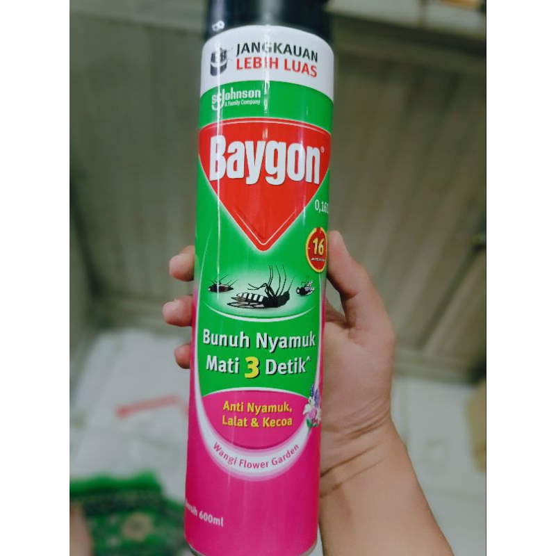 Jual BAYGON SEMPROT ISI BERSIH 600 MILI 1 pcs | Shopee Indonesia