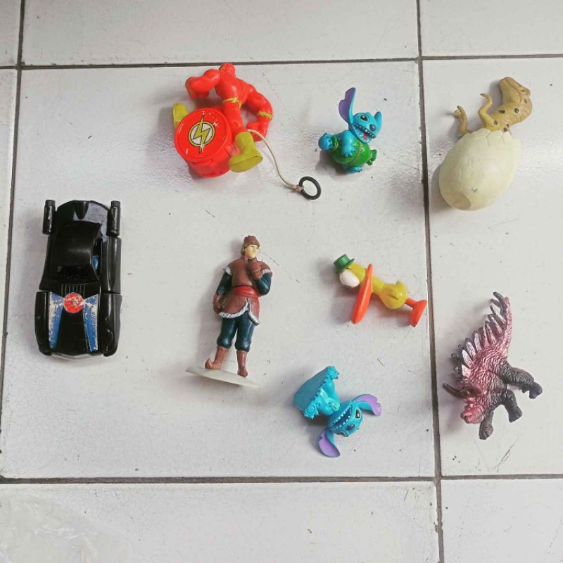 Jual Mainan Happy Meal McDonalds McD KFC Burger King Hokben A&W 3 Preloved Second Murah | Shopee ...