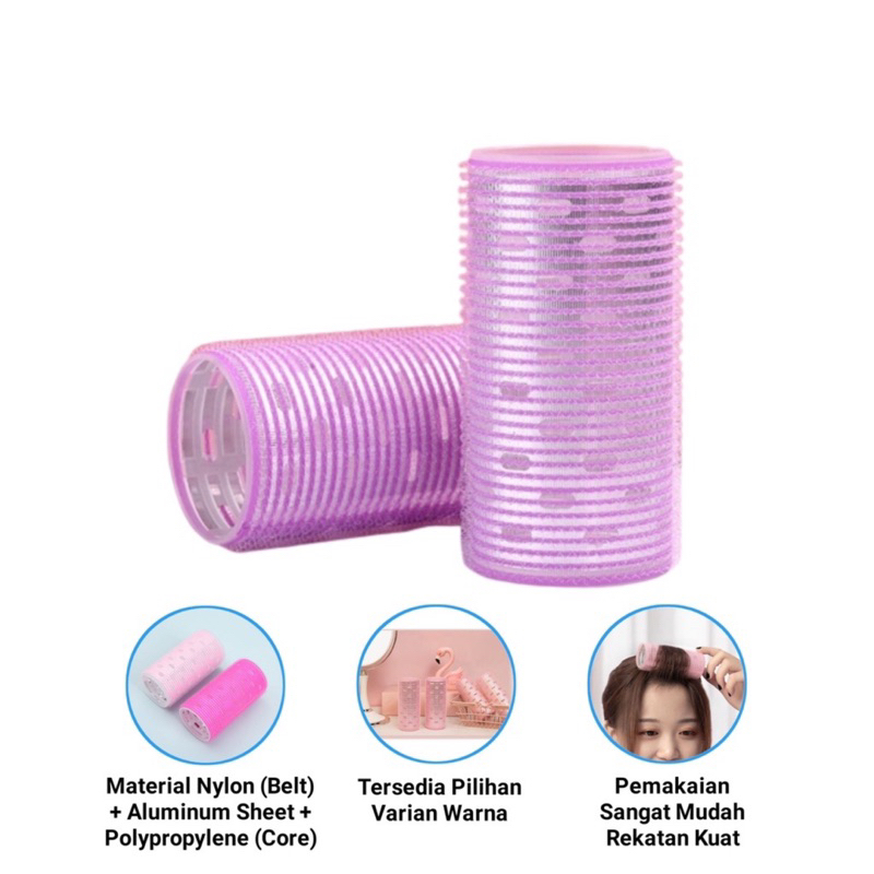 Jual ROLL RAMBUT JUMBO THERMAL 12cm | Shopee Indonesia