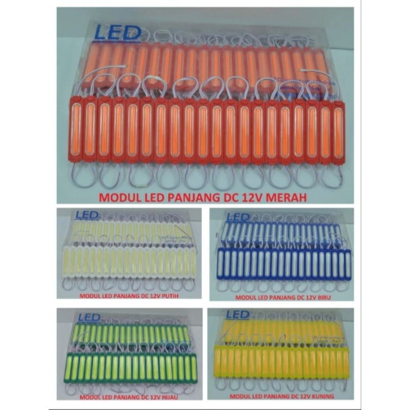 Jual Lampu Modul Led 9 Mata 12 Volt COB 8620 Lampu Motor Lampu Mobil ...